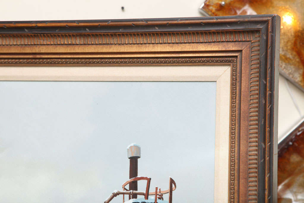 Urban Contemporary Oil on Canvas Piece by Michel Ardisson For Sale at ...