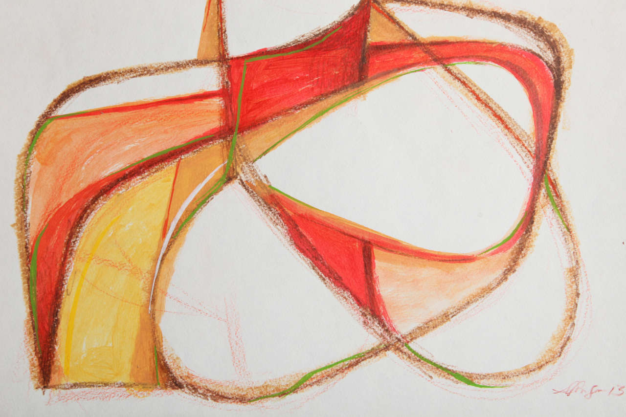 "El Hombre" Cubist Painting by Alfonso Munoz at 1stDibs