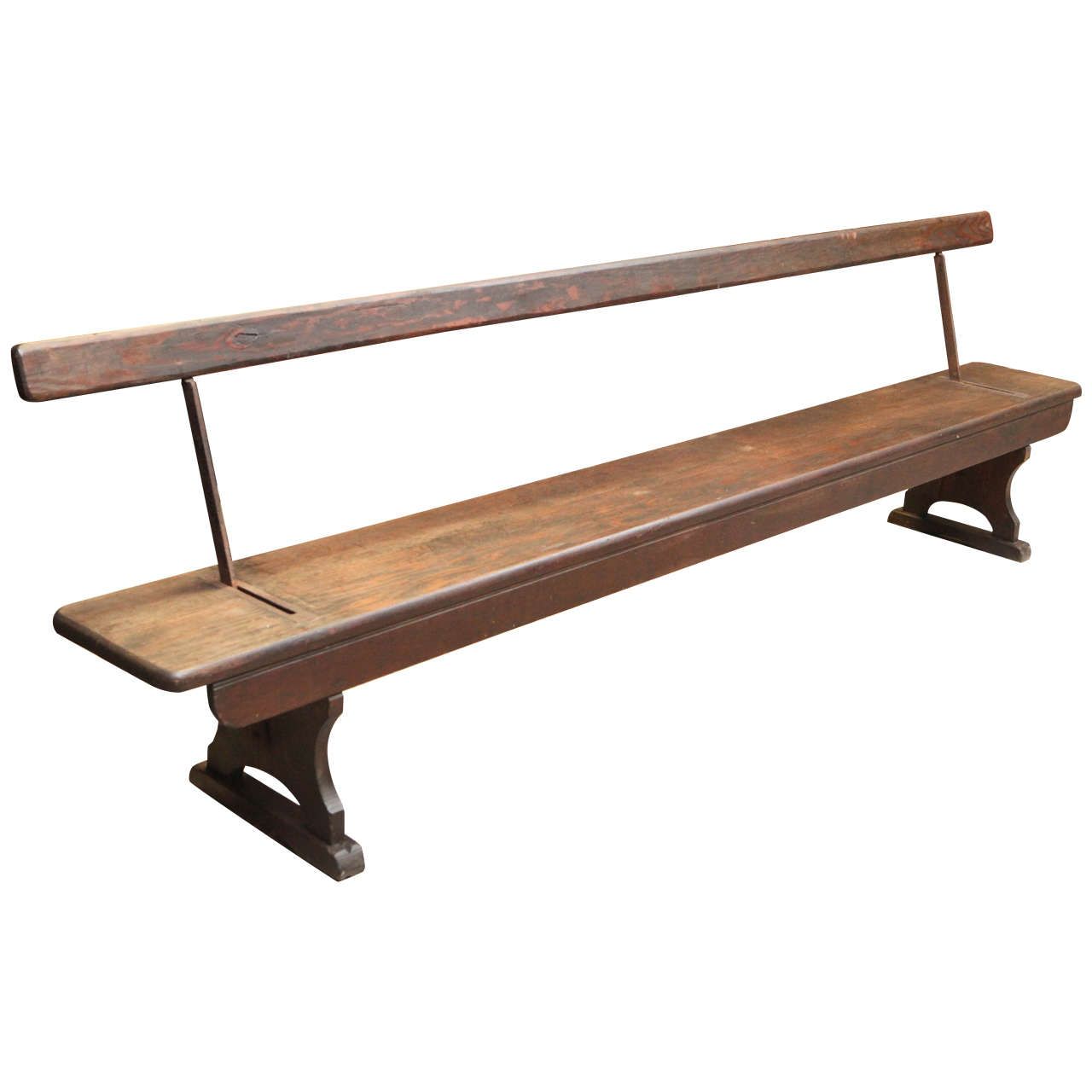 19th Century Reversible Bench from Railway at 1stDibs