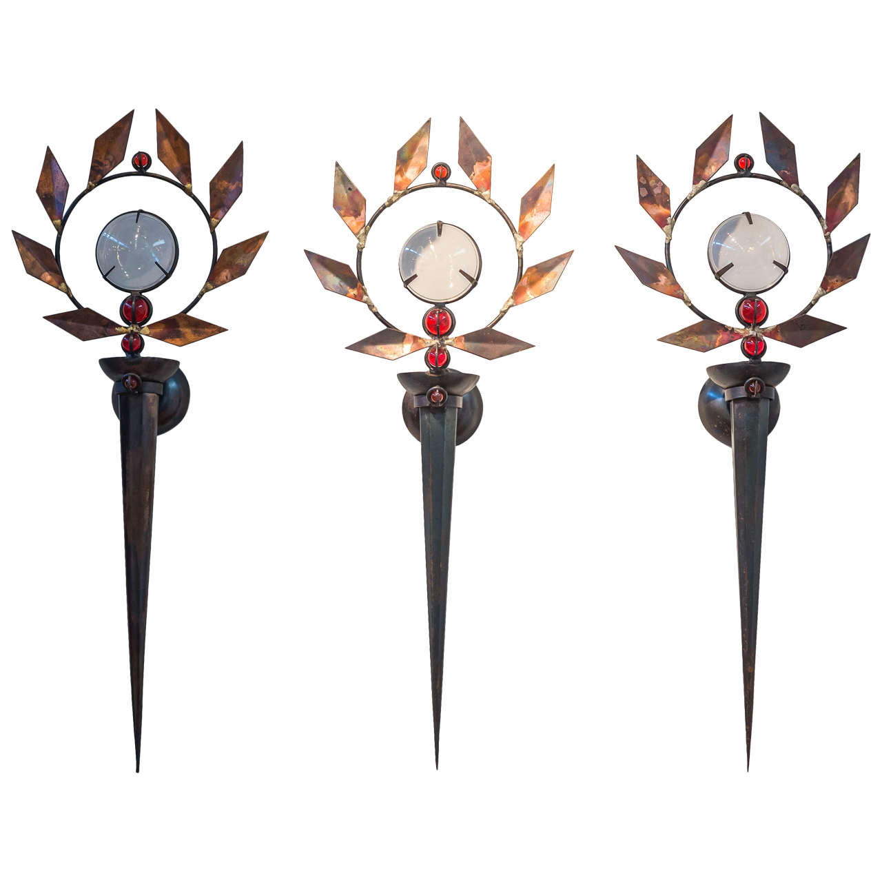 Mark BRAZIER-JONES - Set of Three Exquisite Sconces For Sale at 1stDibs