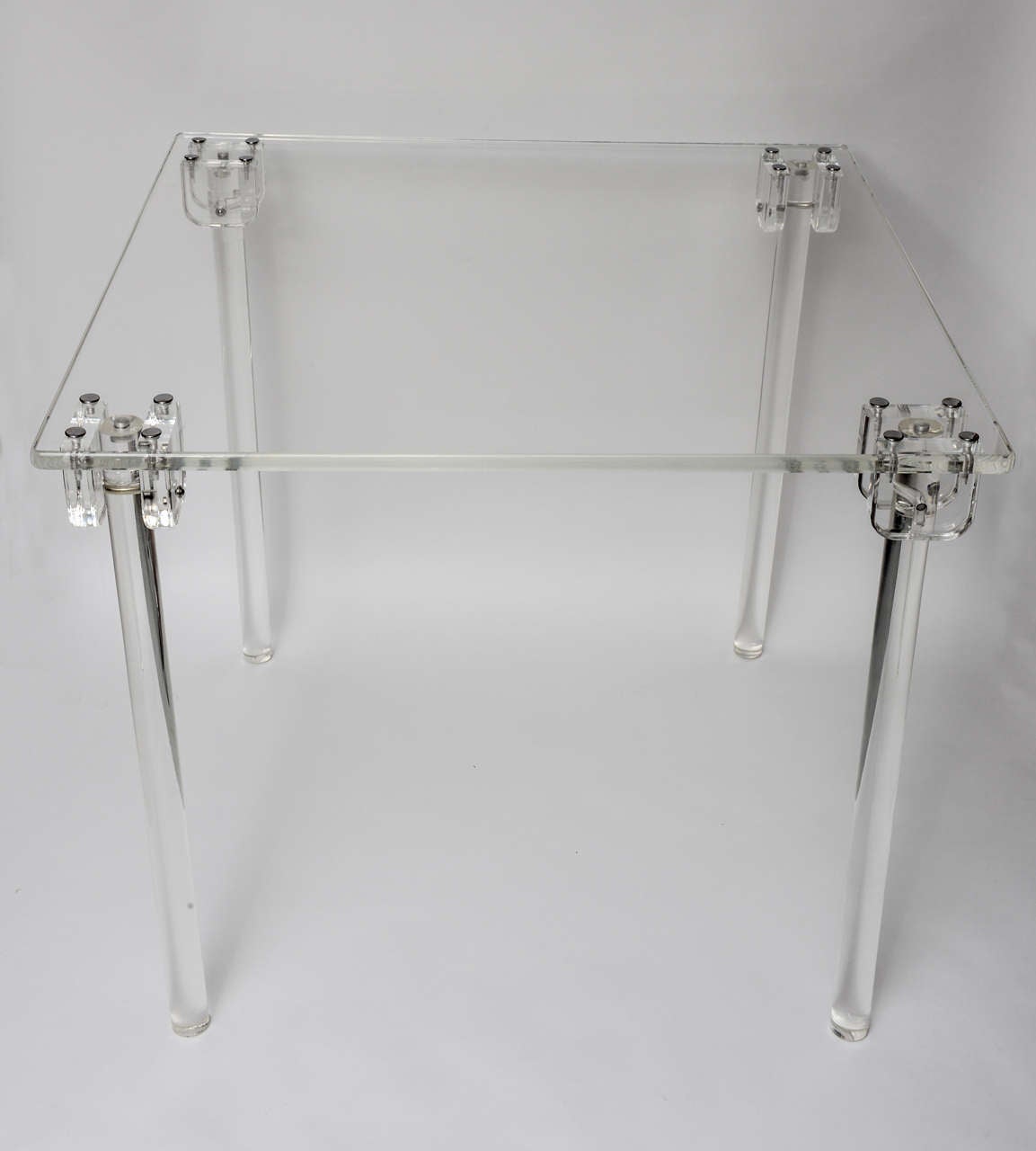 Lucite Game Table by Charles Hollis Jones at 1stDibs