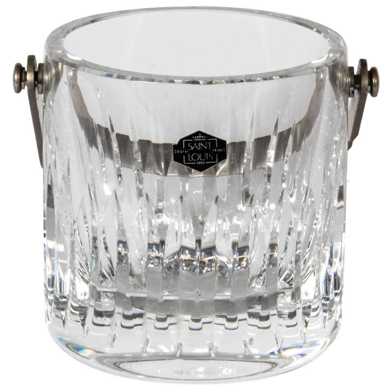 Cut Lead Crystal Ice Bucket by Saint Louis France For Sale at 1stDibs ...