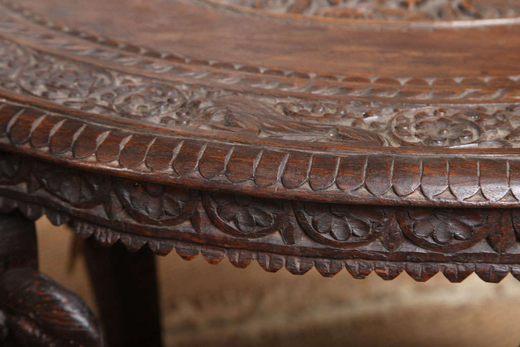 Anglo Indian Elephant Table at 1stDibs