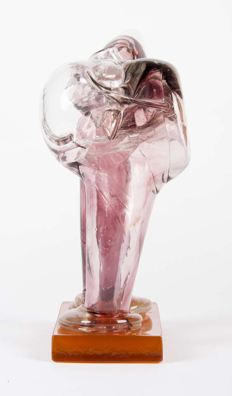 1970's Free Blown Glass Sculpture by Sam Herman For Sale at 1stDibs ...