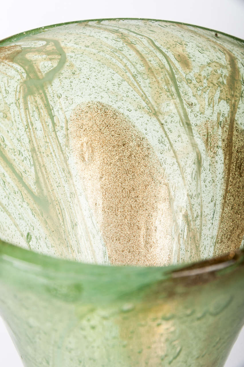 Huge Clutha Glass Vase Designed By Christopher Dresser for James Coupar ...