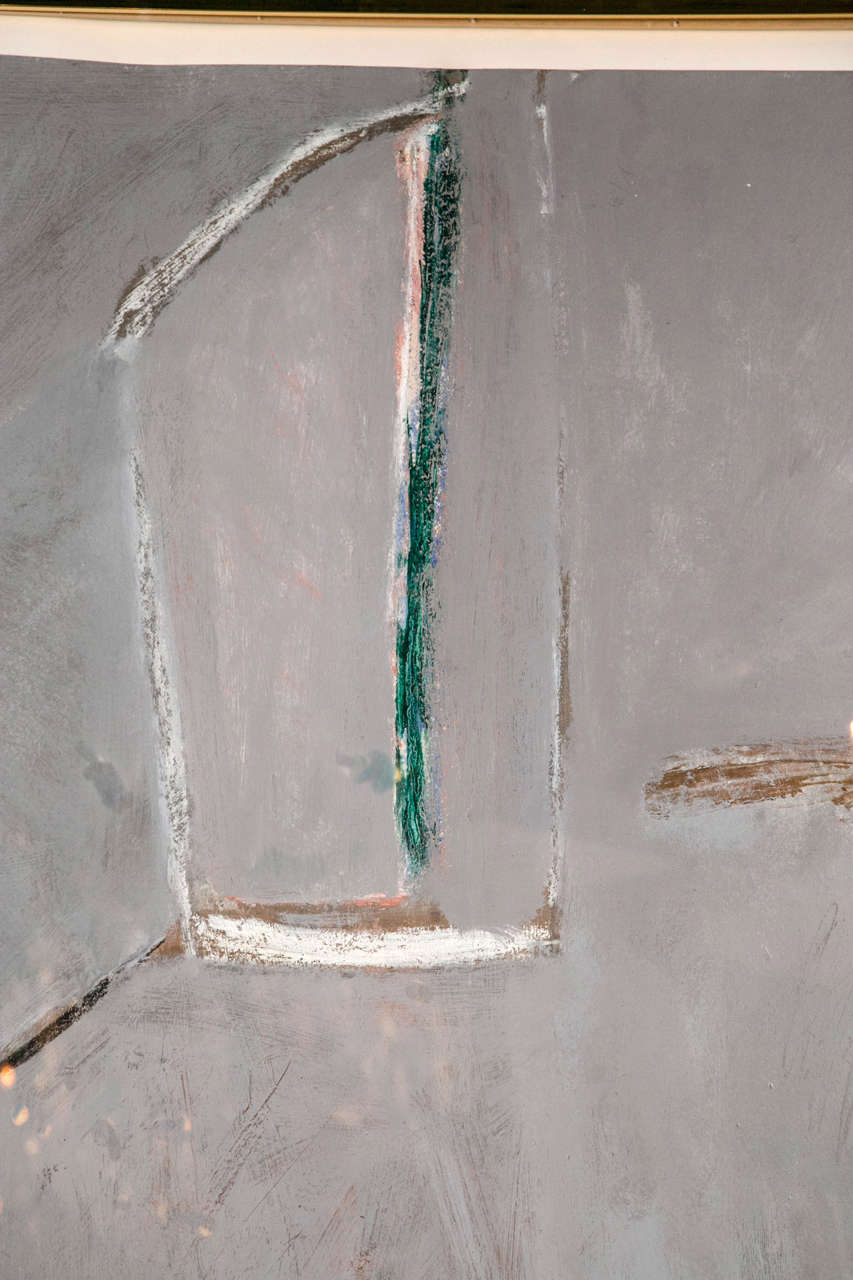 Rare Pair of Paintings by Rowann Villency For Sale at 1stDibs