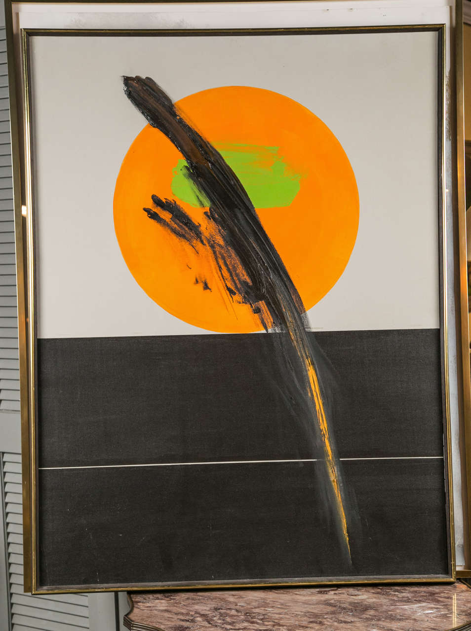 c. 1960's Abstract Painting For Sale at 1stDibs