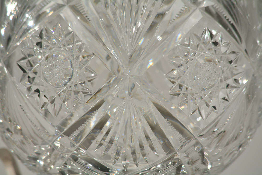 WMF Globe-Shaped Cut Crystal Punchbowl On Stand For Sale at 1stDibs ...