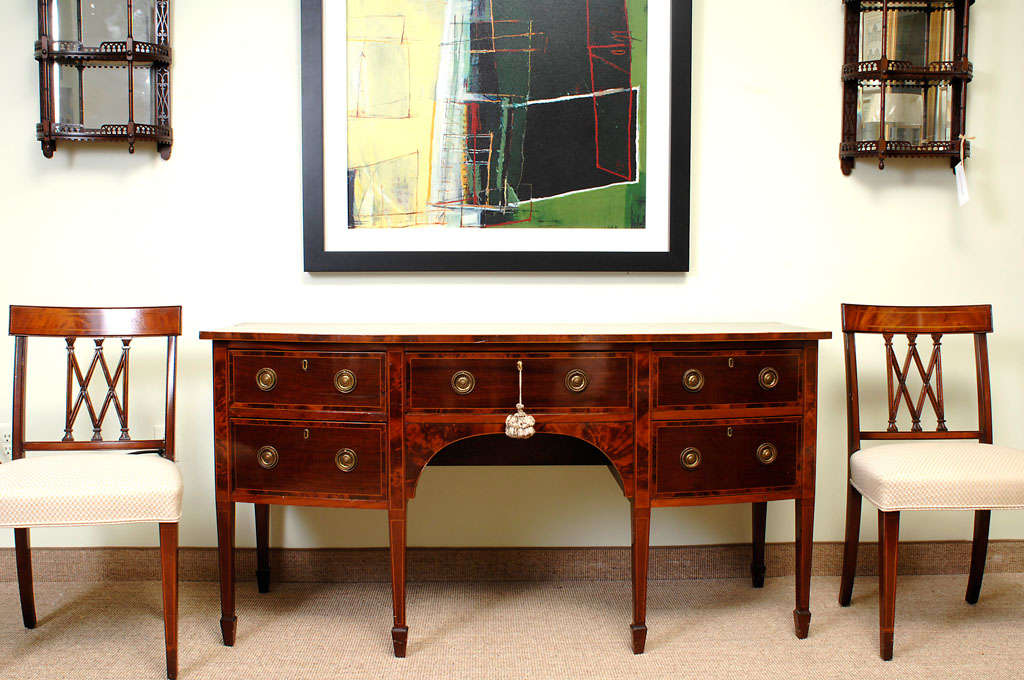 Low English Sideboard - Hunt board For Sale at 1stDibs