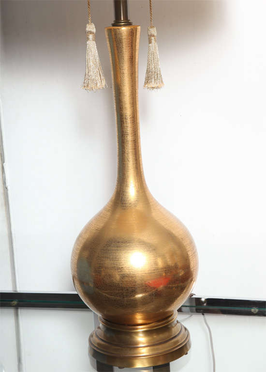 Hollywood Glam Gold Lamps For Sale at 1stDibs | hollywood glam lamps