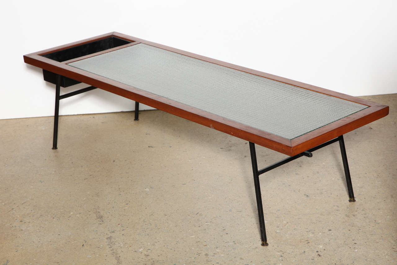 early Cal Vista California Modern Planter Coffee Table at 1stDibs