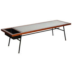 early Cal Vista California Modern Planter Coffee Table at 1stDibs