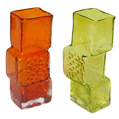 Drunken Bricklayer Vases by Geoffrey Baxter at 1stDibs