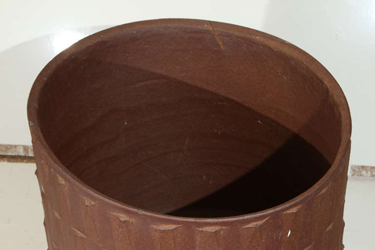 David Cressey 5050 Ribbed Textured Planter for AP at 1stDibs