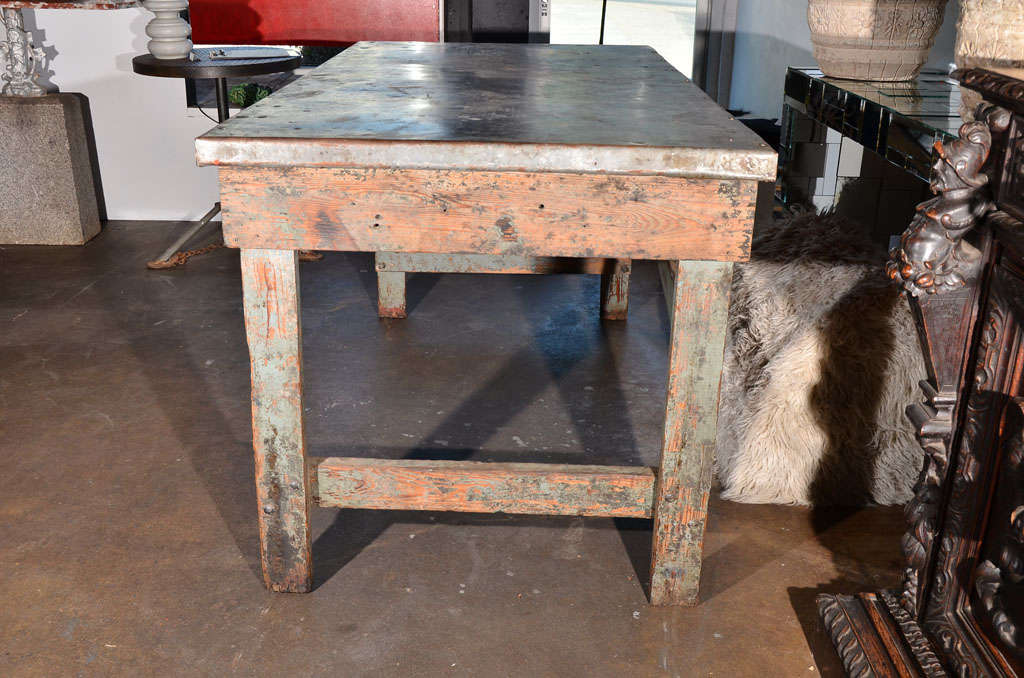 Factory Work Table at 1stDibs