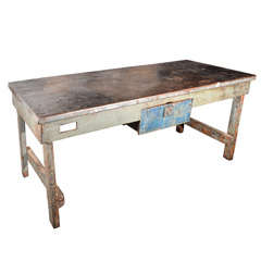 Factory Work Table at 1stDibs