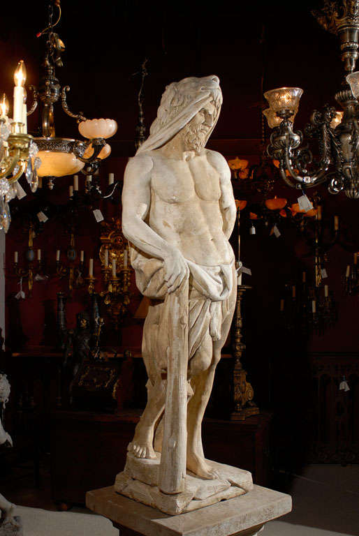 Statue of Hercules at 1stDibs | statue of hercules, baby hercules statue