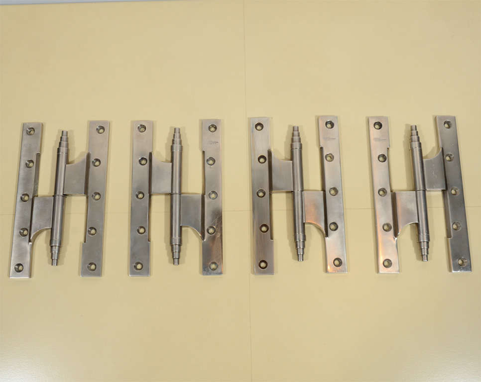 Set of 4 Original Art Deco Skyscraper Style Door Hinges at 1stDibs ...