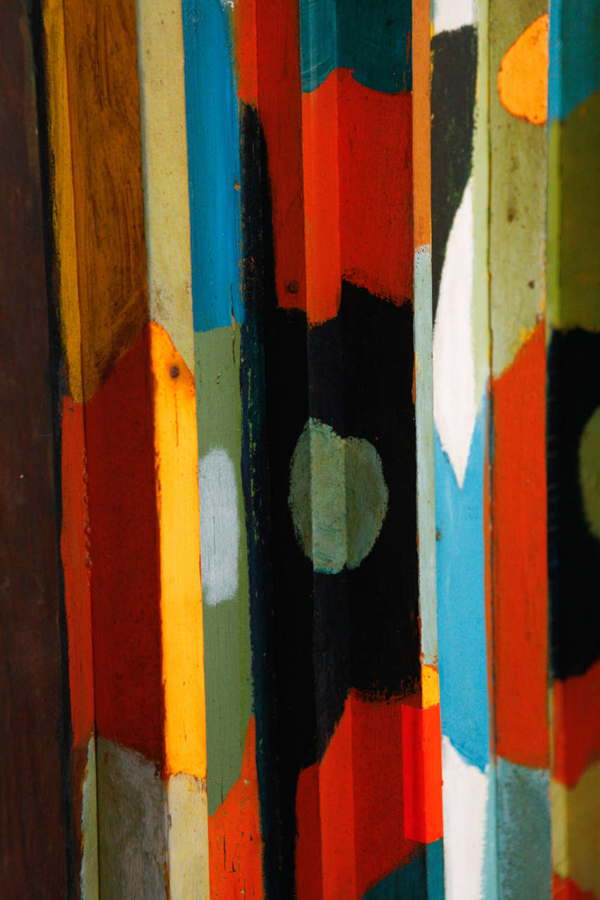 Painted Wood Relief Sculpture by Vernon Rader at 1stDibs | vernon rader ...