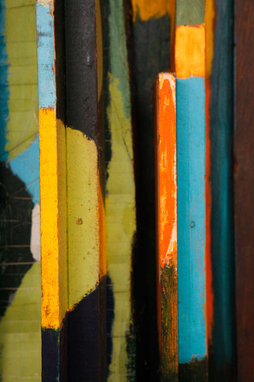 Painted Wood Relief Sculpture by Vernon Rader at 1stDibs | vernon rader ...