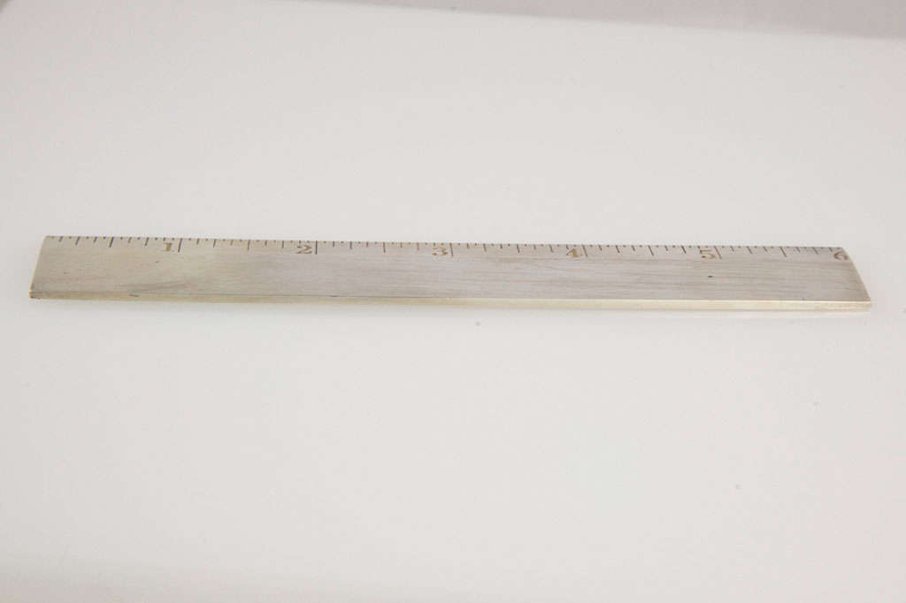 "Tiffany's" Sterling Silver "ruler" at 1stDibs