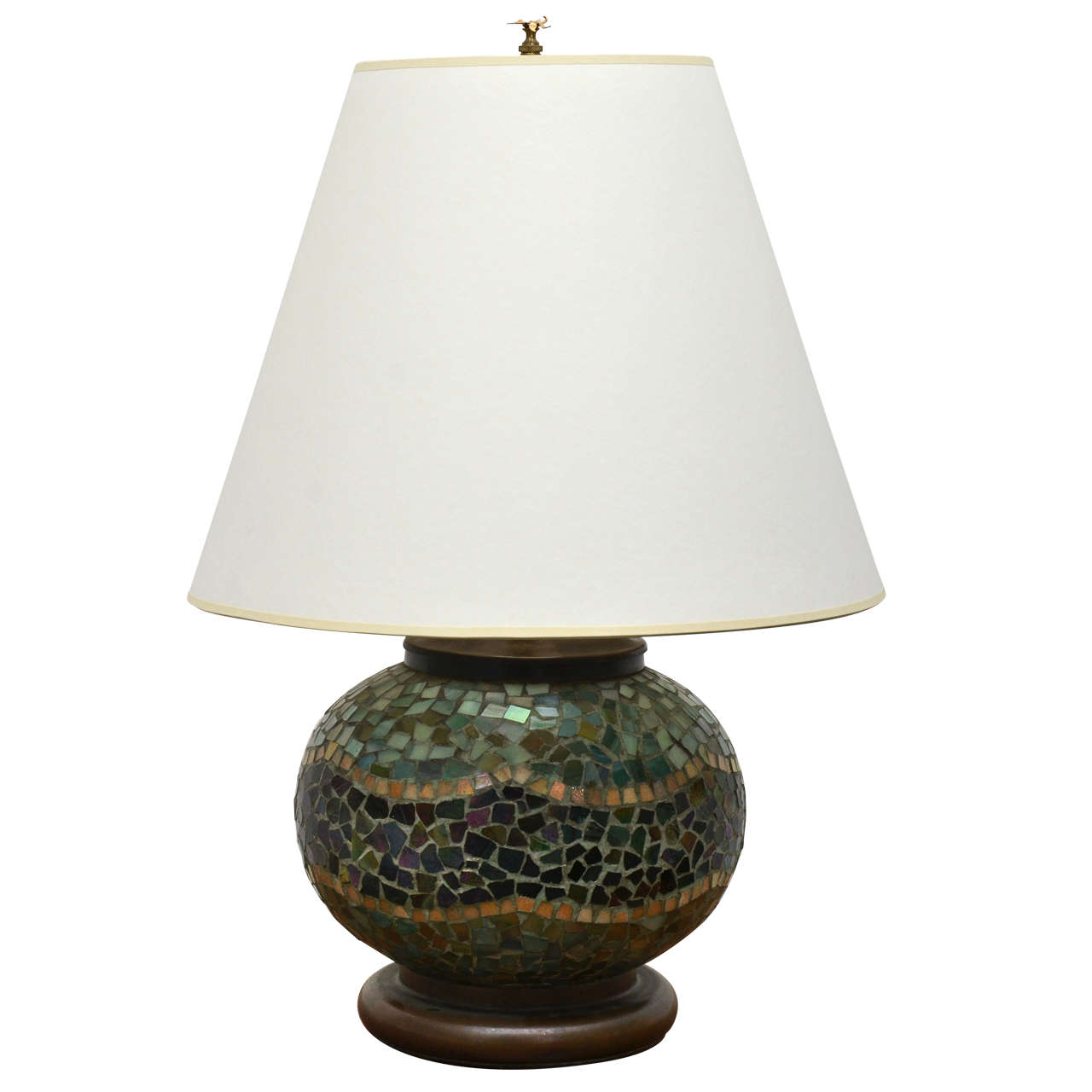 Arts and Crafts Mosaic Table Lamp at 1stDibs