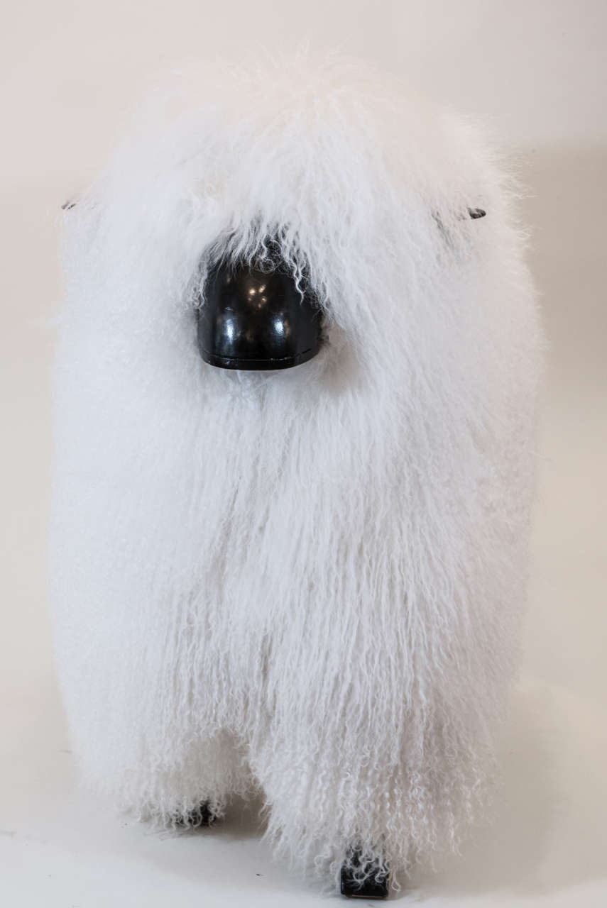 Vintage Sheep Bench after Lalanne at 1stDibs