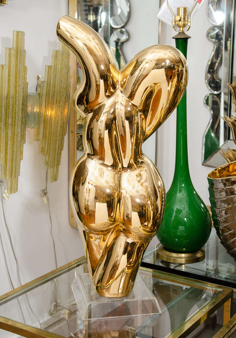 Ceramic Female Torso Sculpture at 1stDibs | ceramic torso sculpture ...