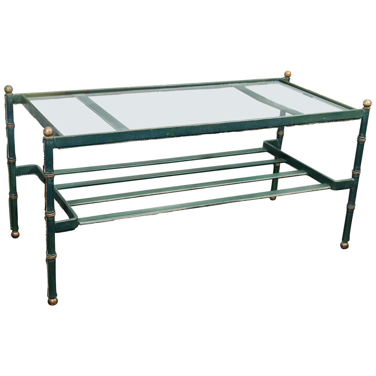 Jacques Adnet Coffee Table at 1stDibs