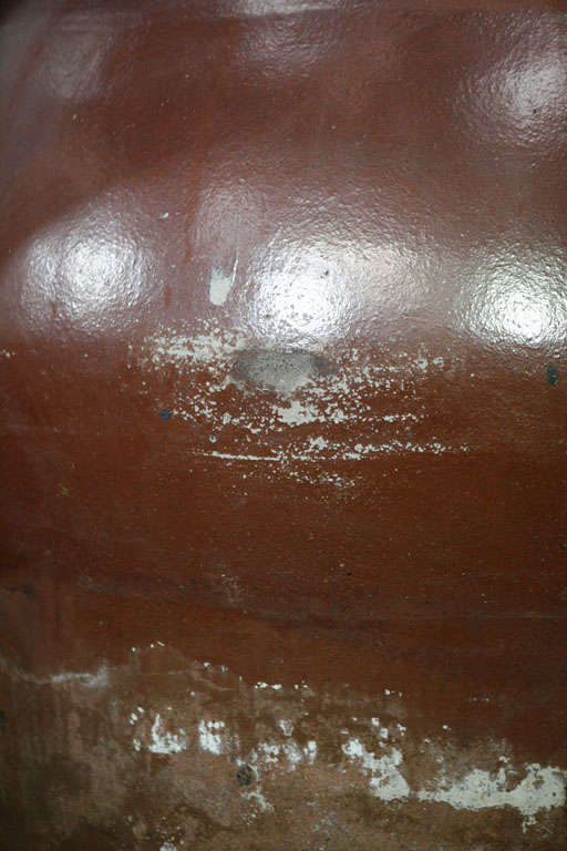 Monumental Salt Glazed Ceramic Vat at 1stdibs
