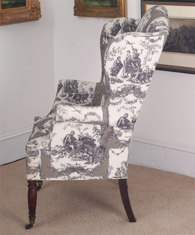 Federal Wing Chair, New York, circa 1800 at 1stDibs | 1800 chair