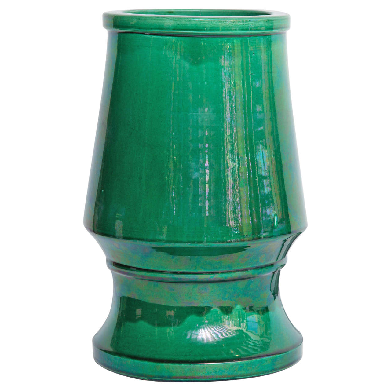 Japanese Awaji Vase, circa 1910 For Sale at 1stDibs