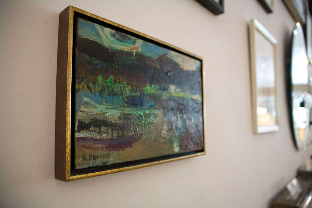 "Wyoming" Oil on Canvas by Robert Frame '1924-1999' Signed For Sale at ...