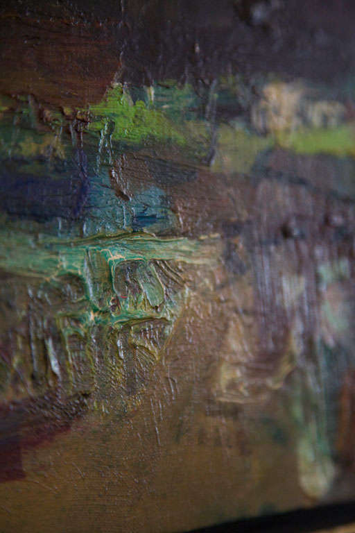 "Wyoming" Oil on Canvas by Robert Frame '1924-1999' Signed For Sale at ...