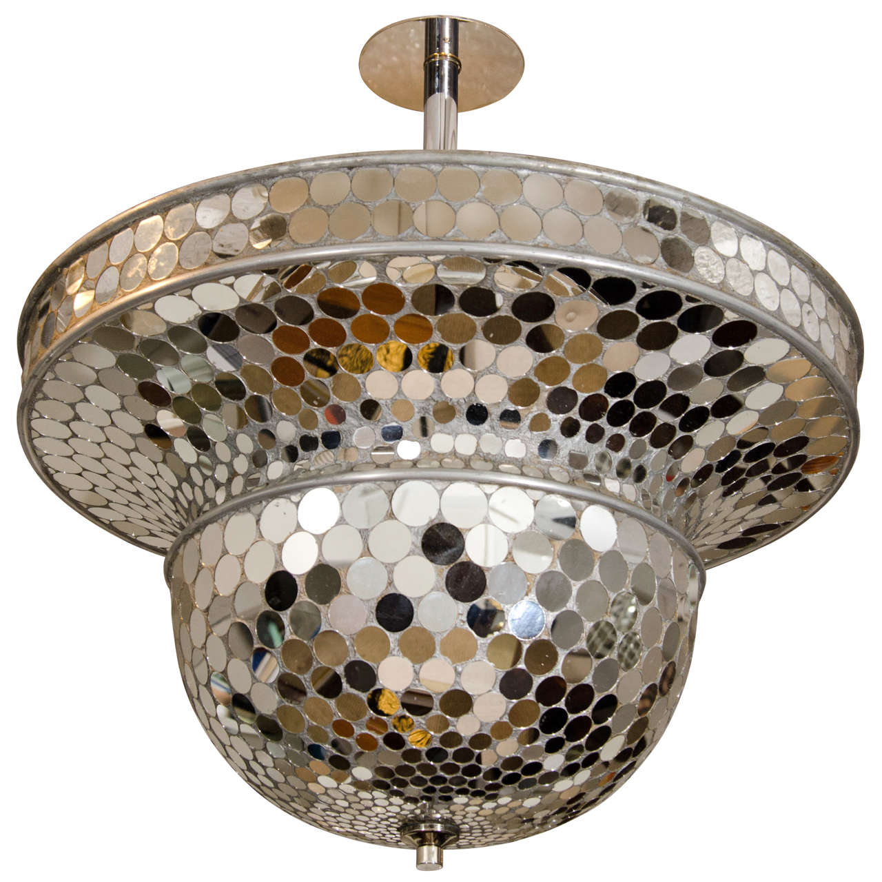 Vintage Mirrored Ballroom Light, Dance Hall, Early 20th Century at 1stDibs