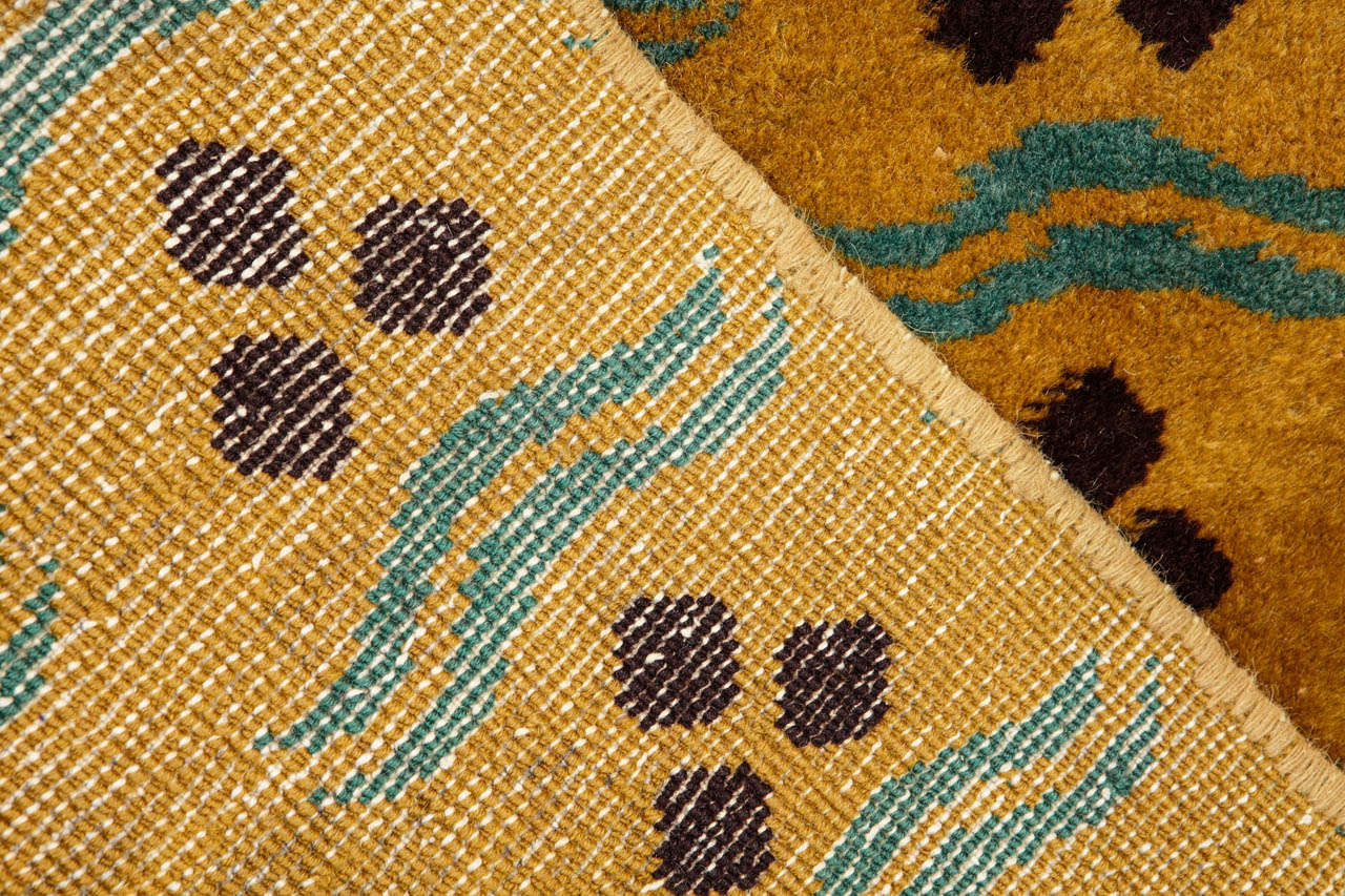 Carpet with 'Cintamani' Pattern at 1stDibs