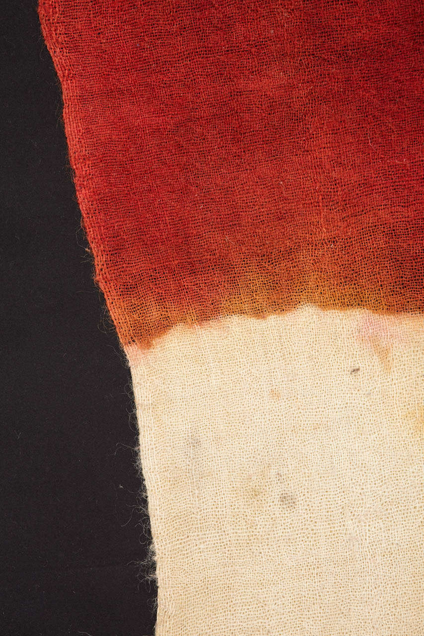 Henna-Dyed Moroccan Berber Woman's Ceremonial Wedding Veil Textile at ...