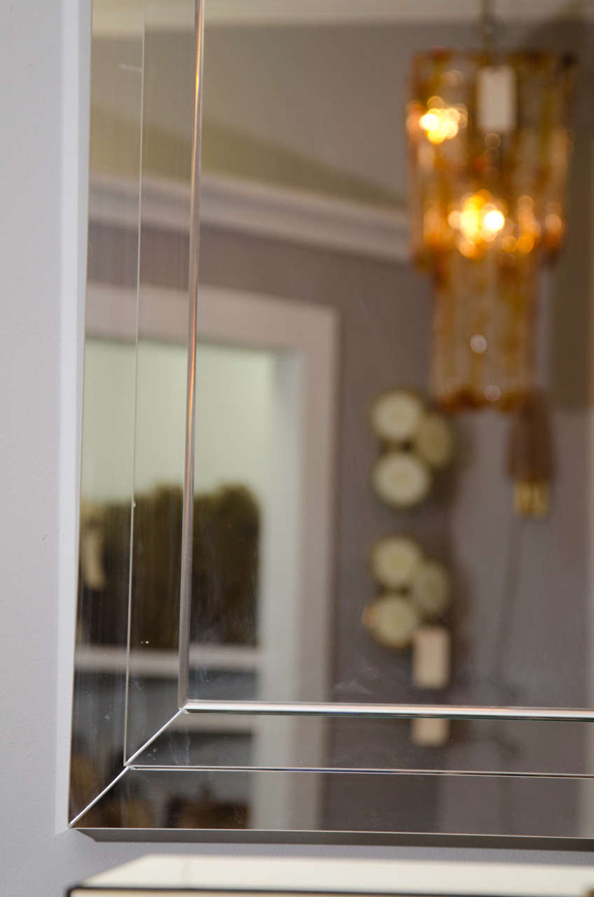 Custom Rectangle Stacked Mirror For Sale at 1stDibs | stacked mirrors