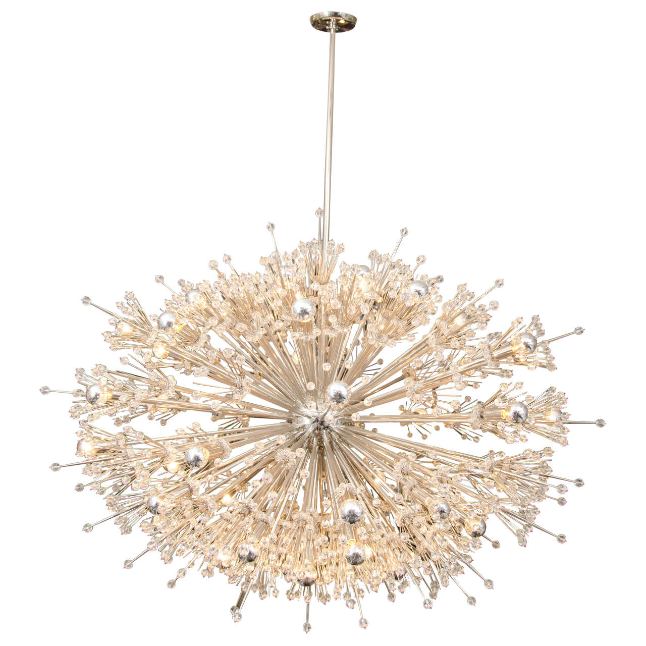 Monumental Crystal Esprit Sputnik Chandelier For Sale at 1stDibs ...