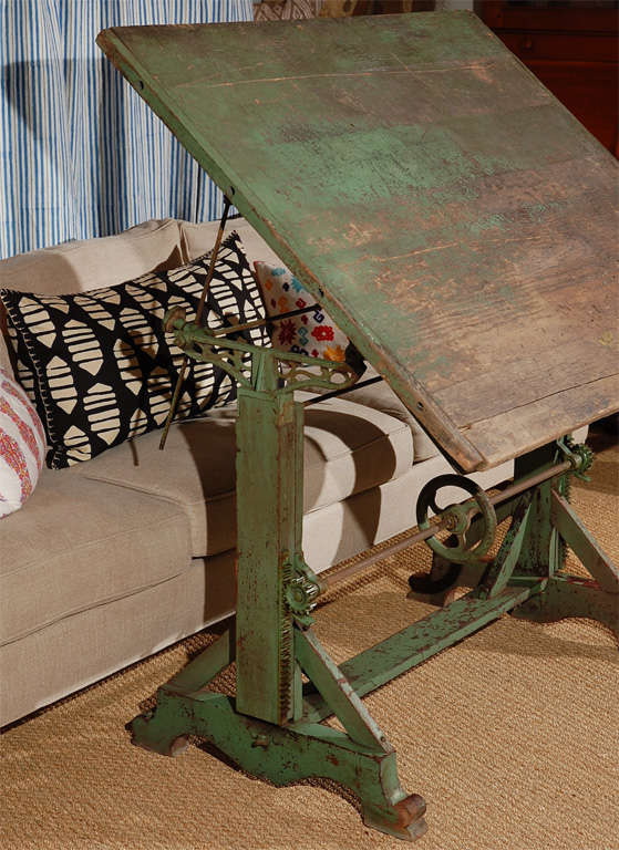 Vintage Drafting Table at 1stDibs