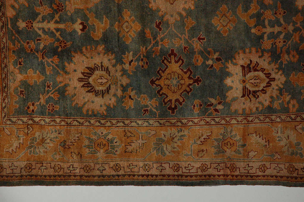 Antique Turkish Oushak For Sale at 1stDibs
