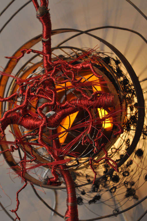 Lighted Wall Sculpture Sunrise At 1stdibs