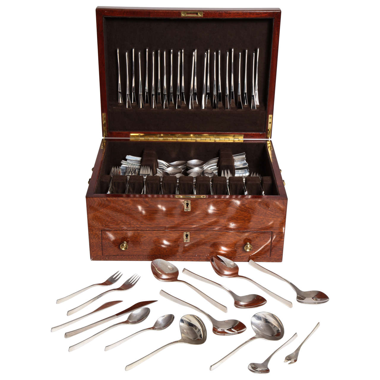 International Silver "Vision" Flatware Service for Twenty-Four by ...