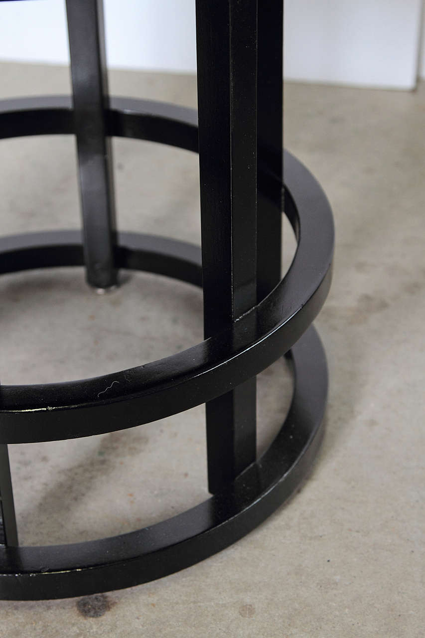 Machine Age Design Set of Four Stools, in the Manner of McKay, Art Deco ...