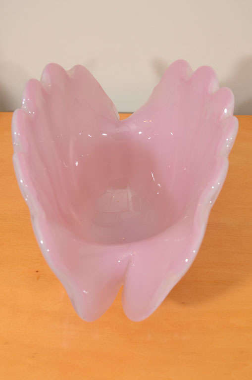Seguso Pink Opaline Conch Shell For Sale at 1stDibs | great opaline ...