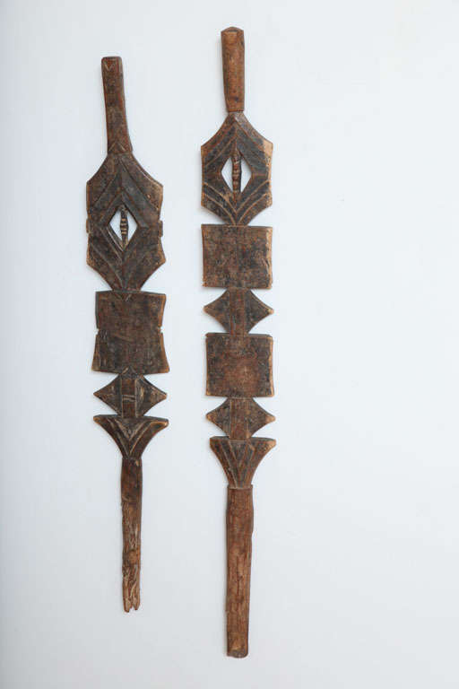 Tuareg African Tribal Walking sticks at 1stDibs