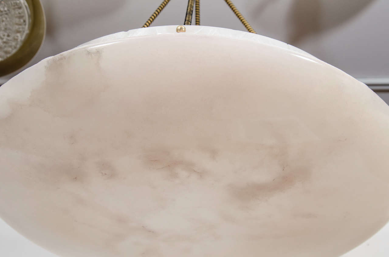 An Alabaster Light Fixture at 1stDibs