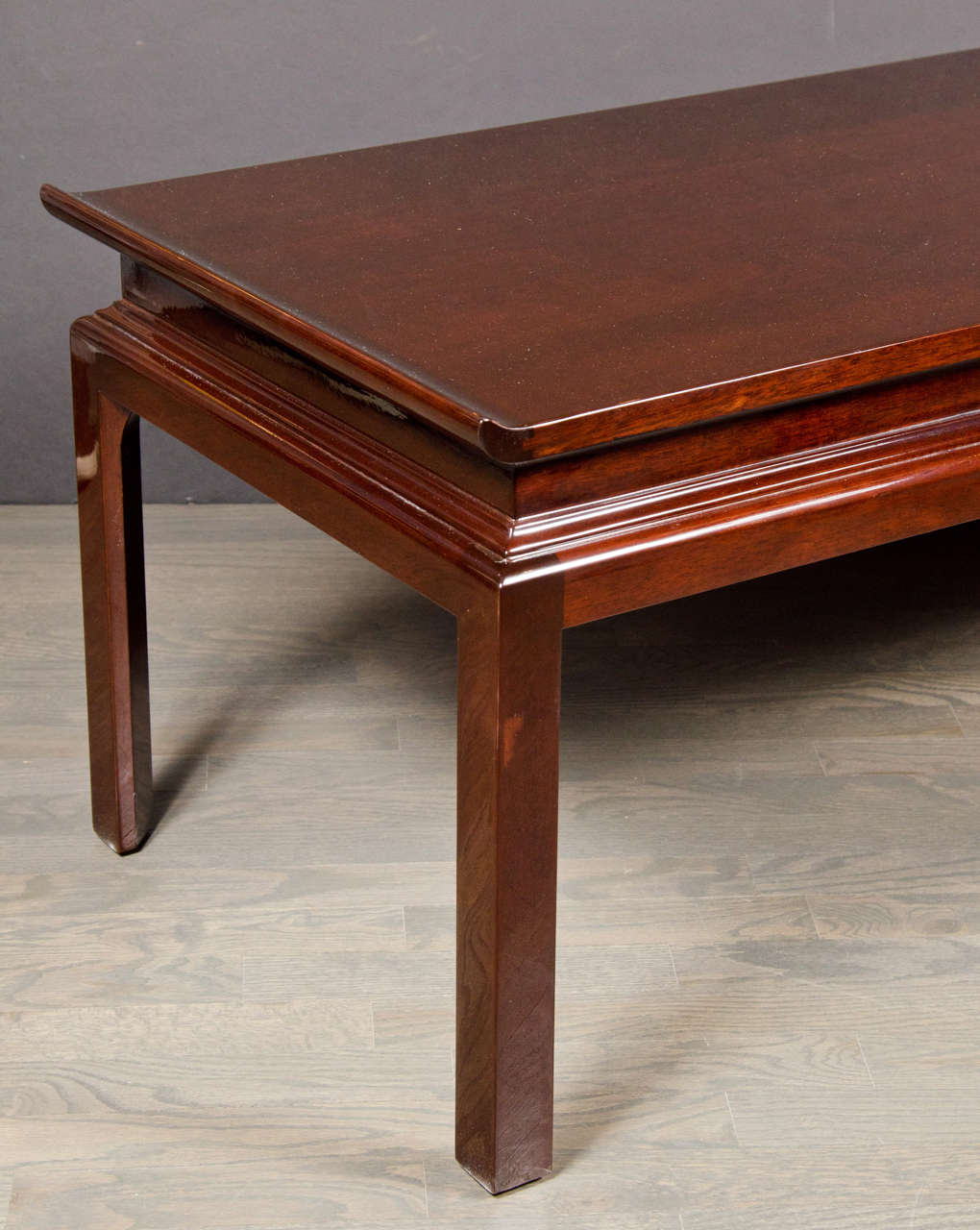 Modernist Pagoda Style Mid-Century Cocktail Table in the manner of ...