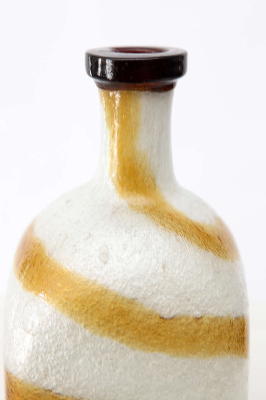 Two-Tone Venini Glass Vase at 1stDibs