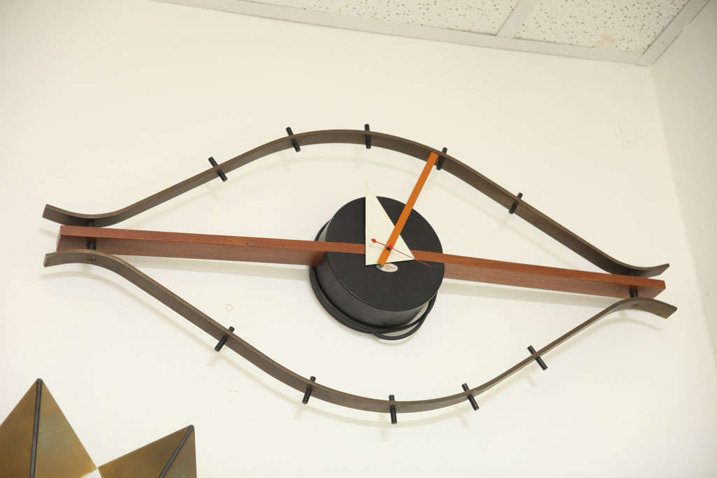 George Nelson Eye Clock at 1stDibs | eye clock george nelson, george ...